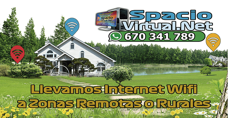 Internet Rural Y Wifi Remoto - SpacioVirtual